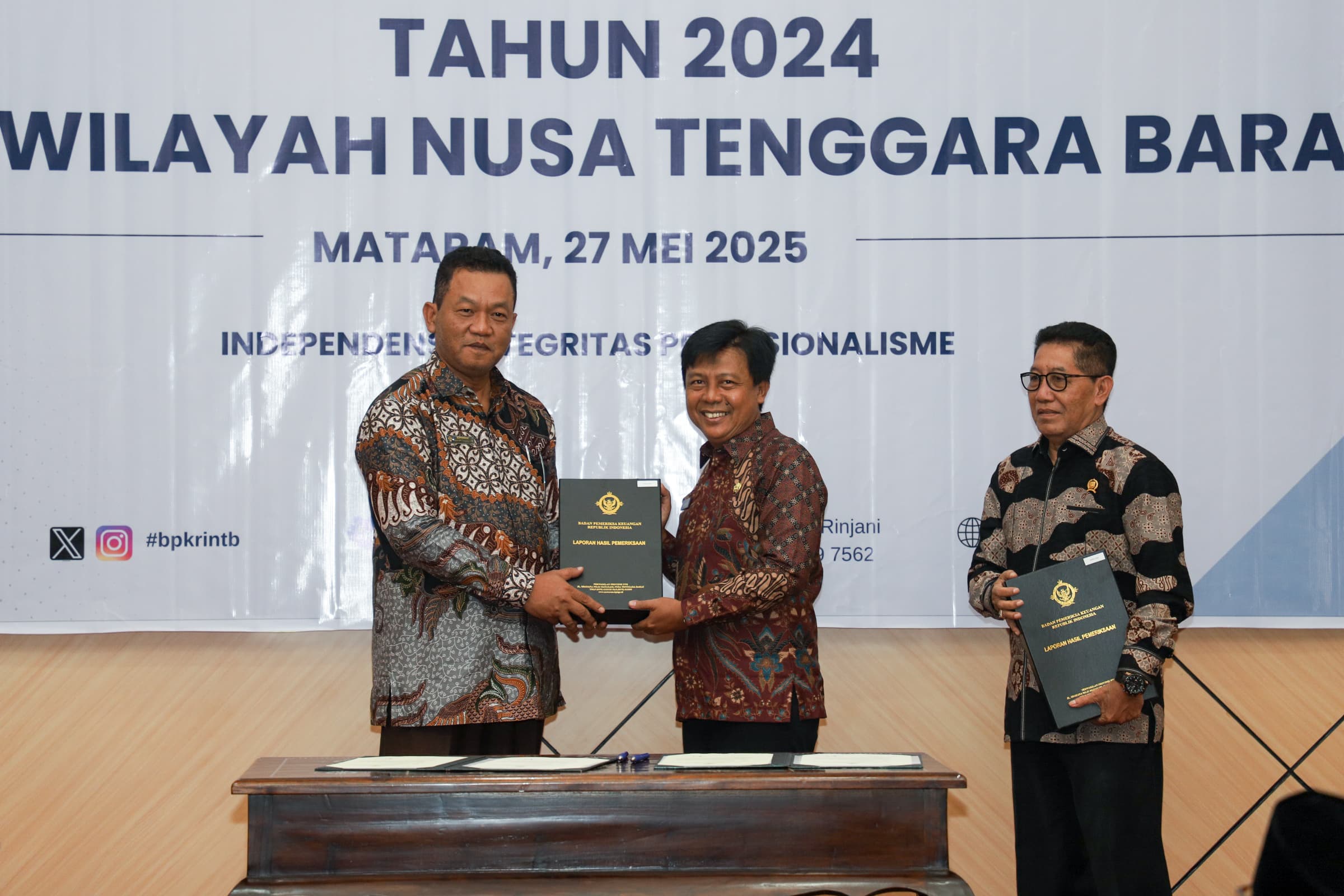 KSB Raih Opini WTP ke 11 Kalinya secara Berturut-turut atas LHP Laporan Keuangan Tahun 2024 ...